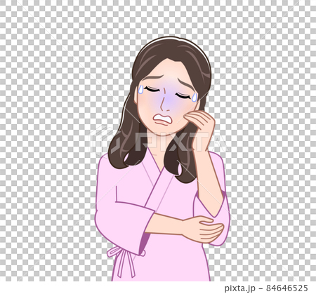 Female undergoing a health examination - Stock Illustration [84646525 ...