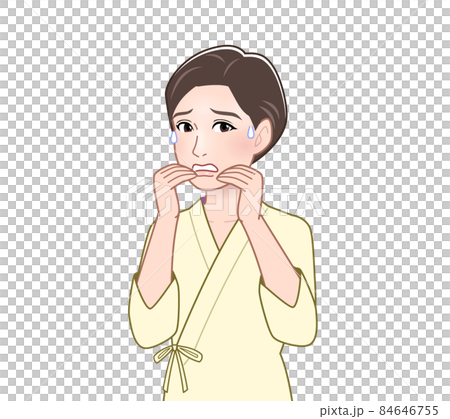 Inpatient female - Stock Illustration [84646755] - PIXTA