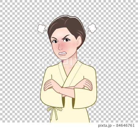住院女性-插圖素材 [84646761] - PIXTA圖庫