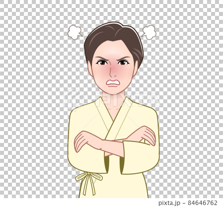 住院女性-插圖素材 [84646762] - PIXTA圖庫