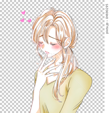 Woman in love - Stock Illustration [84690295] - PIXTA