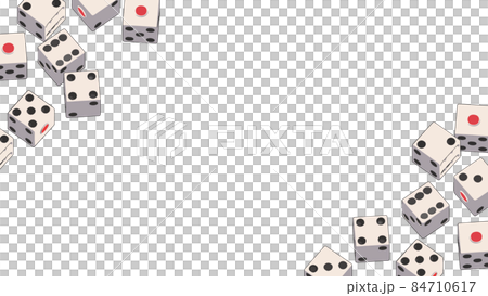 Dice frame - Stock Illustration [84710617] - PIXTA