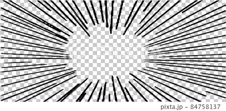 Horizontal rectangular concentrated line... - Stock Illustration ...