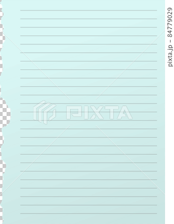 Teared notebook - Stock Illustration [84779029] - PIXTA