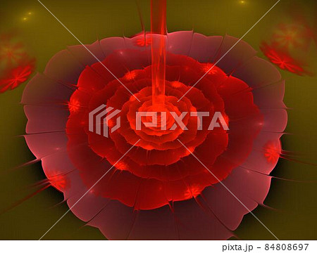 Imaginatory fractal abstract background Imageのイラスト素材 [84808697] - PIXTA