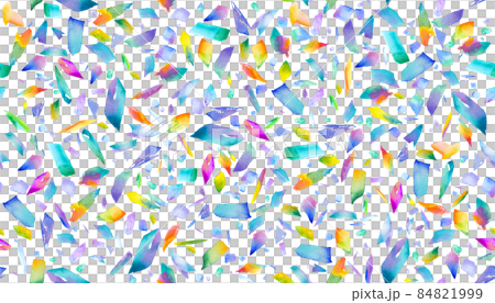 Random prism seamless pattern. Watercolor... - Stock Illustration ...