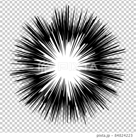 Manga line (manga line) 005 - Stock Illustration [84824223] - PIXTA