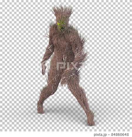 Grass monster - Stock Illustration [84860648] - PIXTA