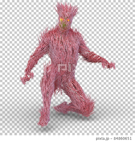 Grass monster - Stock Illustration [84860651] - PIXTA