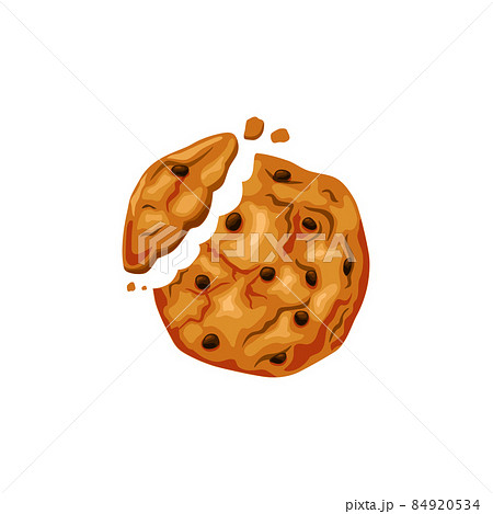 Bitten Cookie Clipart