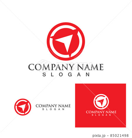 Compass logo signs and symbols vectorのイラスト素材 [85021498] - PIXTA