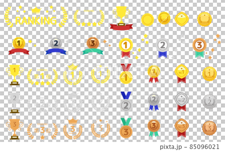 Ranking icon set - Stock Illustration [85096021] - PIXTA