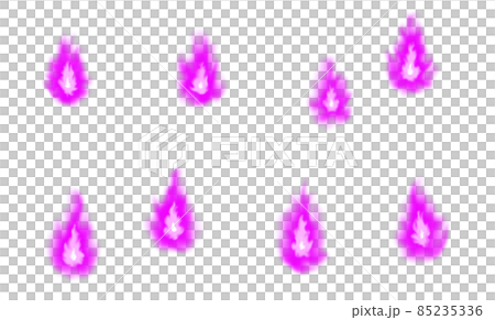Fireball effect (pink) - Stock Illustration [85235336] - PIXTA