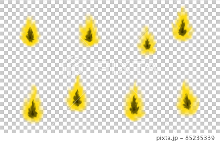 Fireball effect (dark yellow) - Stock Illustration [85235339] - PIXTA