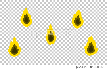 Fireball effect (yellow) - Stock Illustration [85260465] - PIXTA