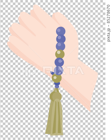 Hands for Buddhist gassho - Stock Illustration [85278670] - PIXTA