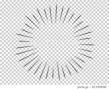 Concentrated line frame frame faint hand-painted - Stock Illustration ...