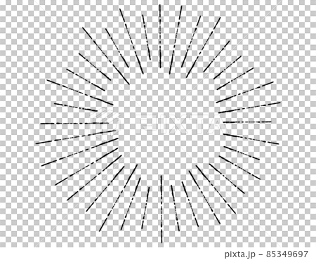 Concentrated line frame frame faint hand-painted - Stock Illustration ...