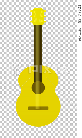 Classical guitar (yellow) - Stock Illustration [85475922] - PIXTA