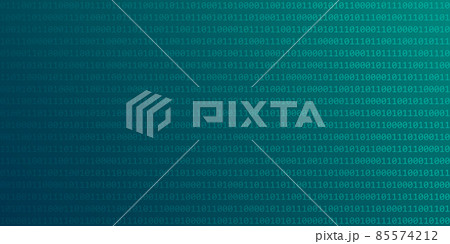 blue digital binary code web technology backgroundのイラスト素材 [85574212] - PIXTA