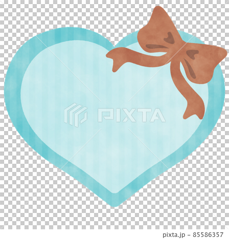 Heart message card illustration material - Stock Illustration [85586357 ...