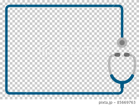Stethoscope frame - Stock Illustration [85669763] - PIXTA