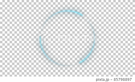 CG circle: 3 glowing light spots and a circular... - Stock Illustration ...