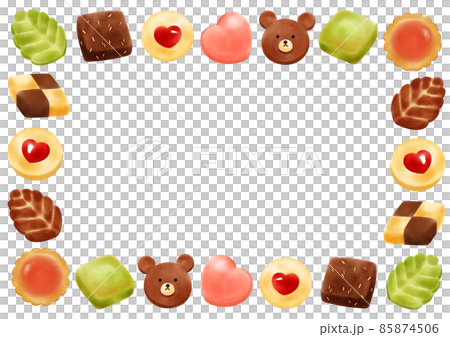 Cookie frame frame - Stock Illustration [85874506] - PIXTA
