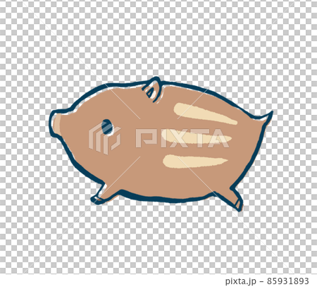Uribo's cute hand-drawn illustration - Stock Illustration [85931893 ...