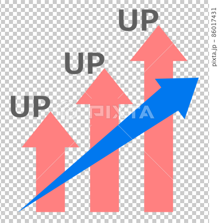 Material that represents the increasing data... - Stock Illustration ...