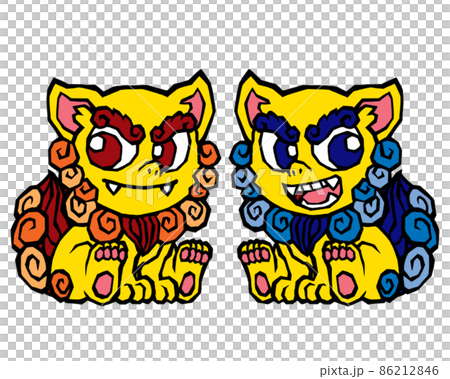 Shisa 001 - Stock Illustration [86212846] - PIXTA