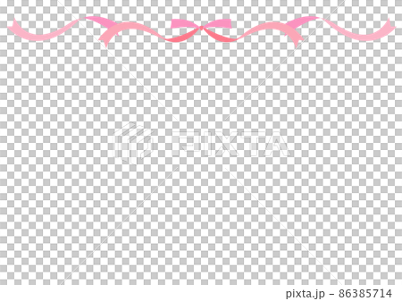 Simple ribbon background - Stock Illustration [86385714] - PIXTA