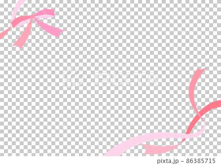 Simple ribbon background - Stock Illustration [86385715] - PIXTA
