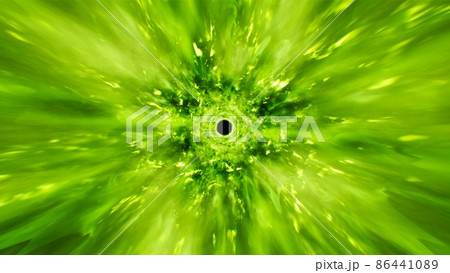 Green Poison Nova Burst out Effectのイラスト素材 [86441089] - PIXTA