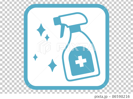 Infection control icon disinfection - Stock Illustration [86598216] - PIXTA