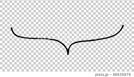 Simple half speech bubble with handwritten lines - Stock Illustration ...