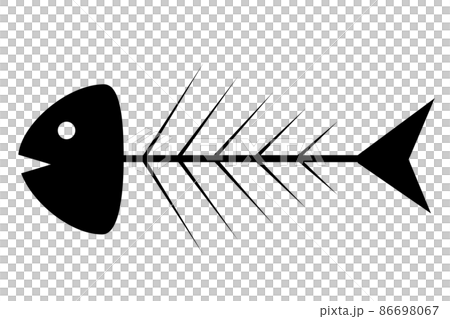 Triangle Black And White Clipart Fish