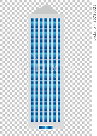 Building building high-rise icon - Stock Illustration [86789323] - PIXTA
