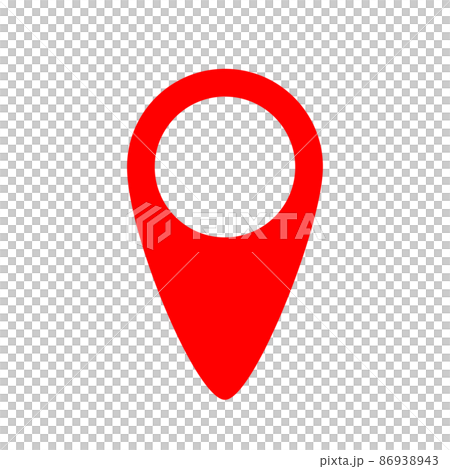 Map pointer. A red pointer icon to indicate... - Stock Illustration ...