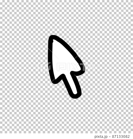 Mouse pointer illustration - Stock Illustration [87133082] - PIXTA