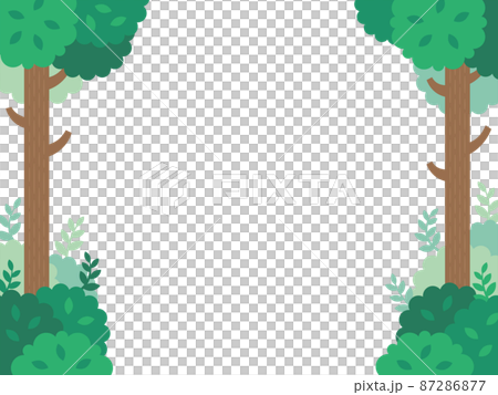 Forest frame - Stock Illustration [87286877] - PIXTA