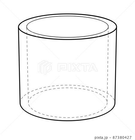 Tube Stereometric Shape Compositionのイラスト素材 [87380427] - PIXTA