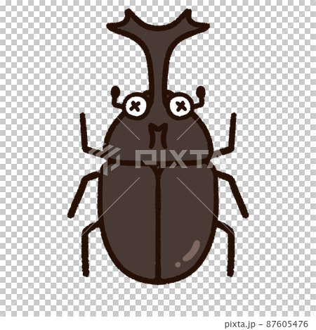 Cute beetle - Stock Illustration [87605476] - PIXTA
