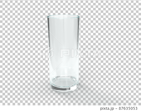 Tall straight glass - Stock Illustration [87635053] - PIXTA