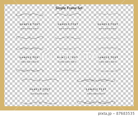A simple frameset with faint lines that look... - Stock Illustration ...