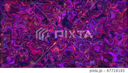 Image of moving background with violet wavesのイラスト素材 [87728183] - PIXTA