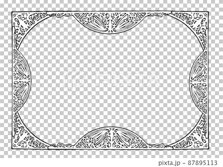 Fantasy frame / square - Stock Illustration [87895113] - PIXTA