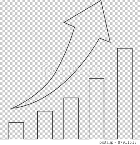 Illustration material Corporate performance... - Stock Illustration ...