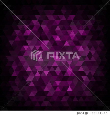 dark purple triangular background. poly style....のイラスト素材 [88051037] - PIXTA