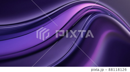 Liquid Violet Chrome Backgroundのイラスト素材 [88118126] - PIXTA